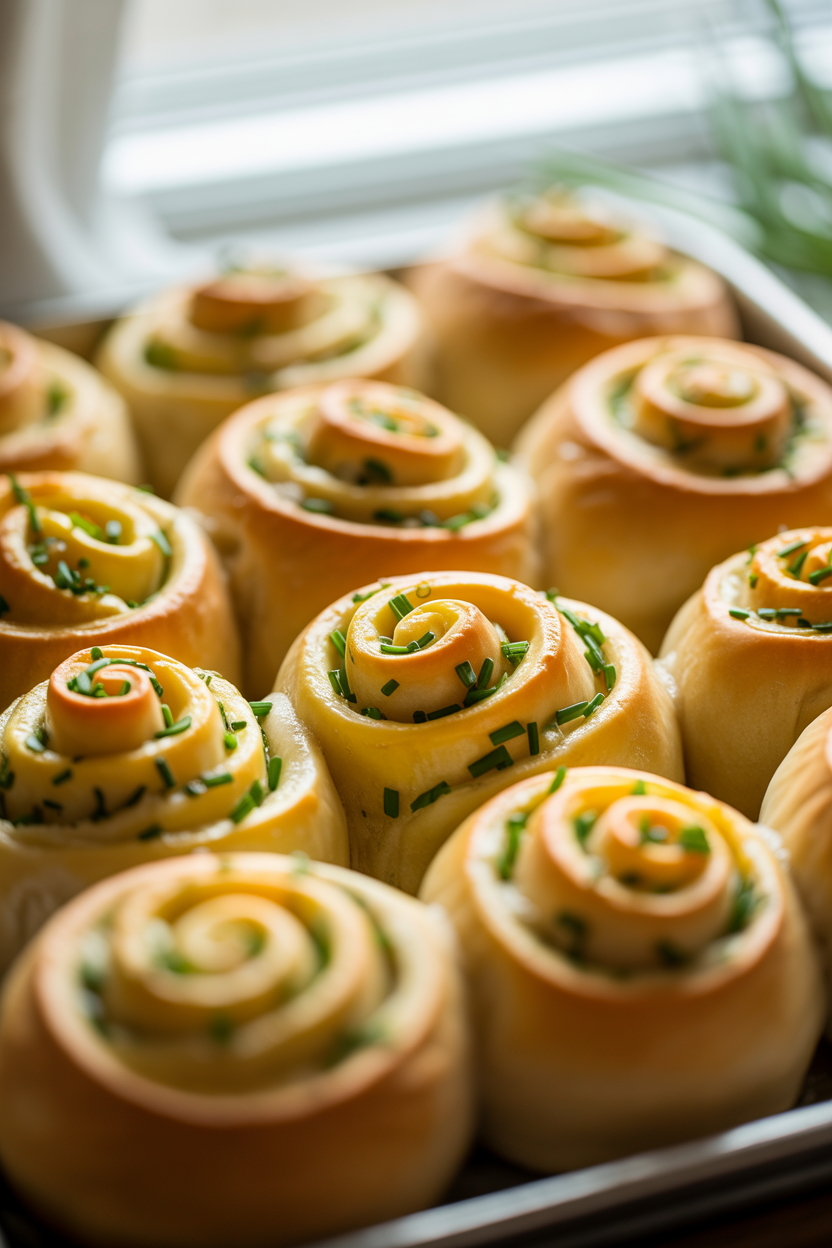 🧄 Best Cheesy Garlic Swirl Rolls (Fluffy, Buttery & Irresistible ...